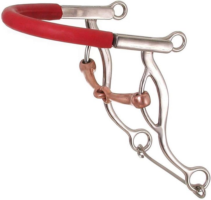 Amazon.com : Tough 1 Gag Snaffle Hackamore Combo Bit : Horse Bits ...