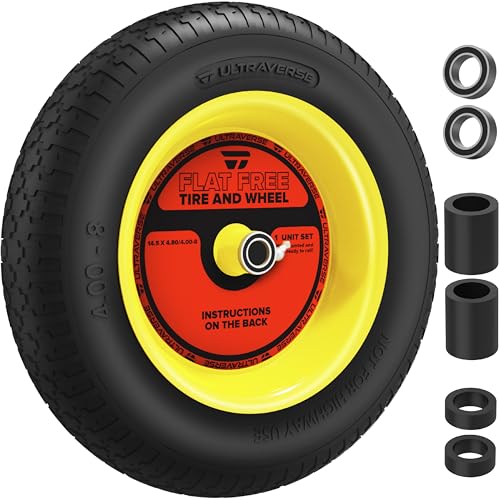 Find The Best Flat Free Wheelbarrow Tire Reviews & Comparison - Katynel