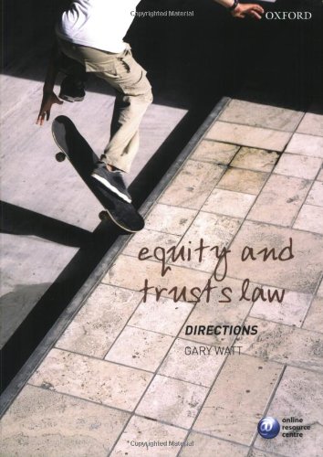 Equity and Trusts Directions (Directions Series): Watt, Gary ...