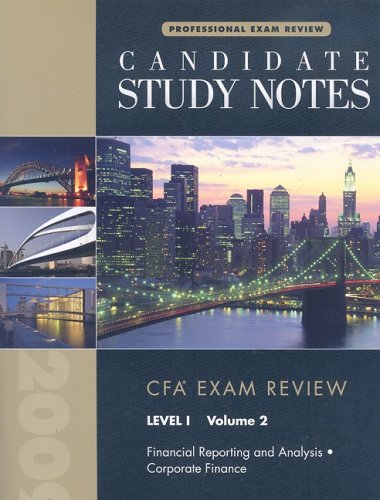 Amazon | Cfa Candidate Study Note, Level 1, for Financial Statement ...
