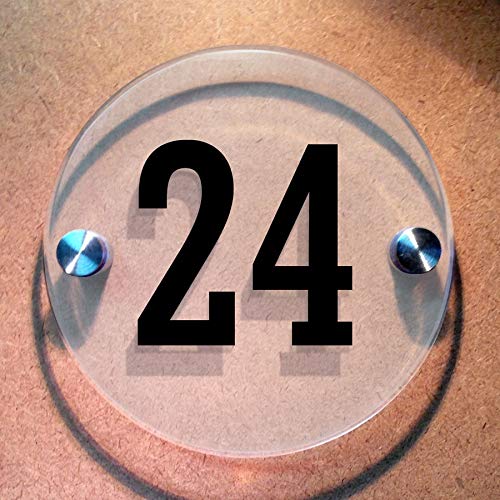 SIGNOOGLE® Customized Personalized Acrylic Laminated Room Number Name ...