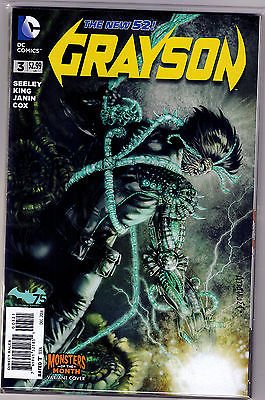 DC THE NEW 52! GRAYSON #3 MONSTERS OF THE MONTH EXCLUSIVE RETAILER ...