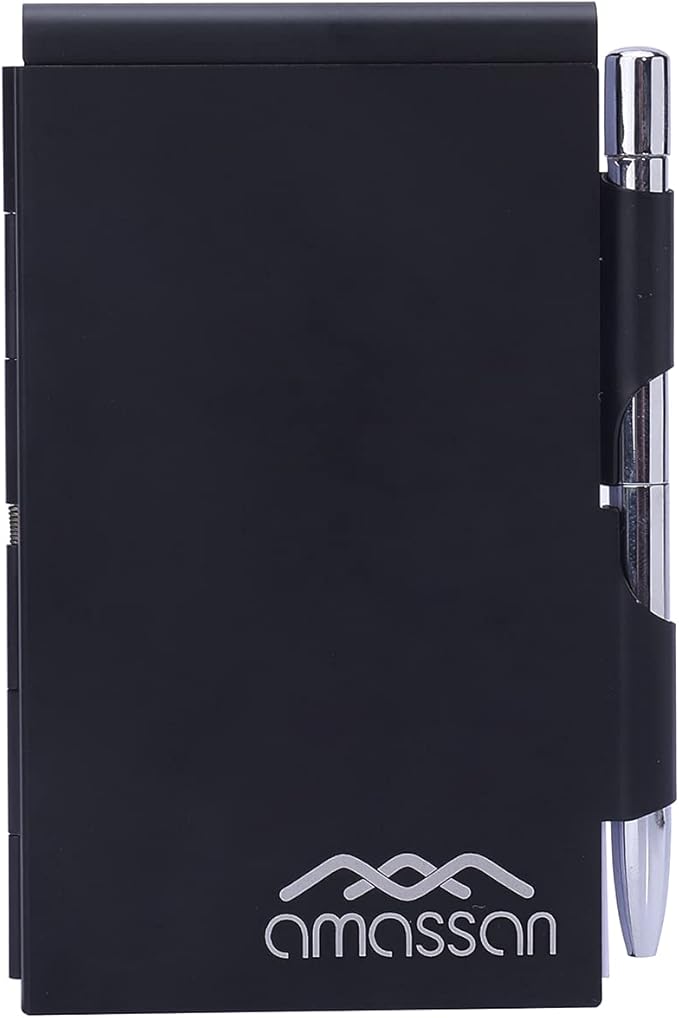 Amazon.com : Metal Pocket Notebook-Convenient Aluminum Note Case with ...
