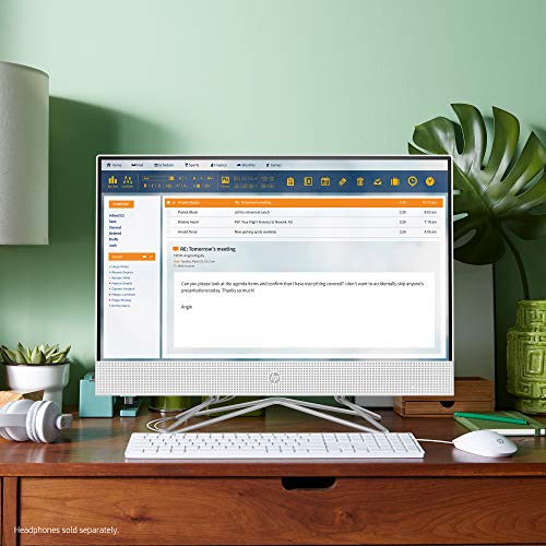 HP 24-inch All-in-One Touchscreen Desktop Computer, AMD Athlon Gold ...