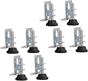 Amazon.com: ORFOFE Adjustable Leveler Feet for Wardrobe Cabinet Leg ...