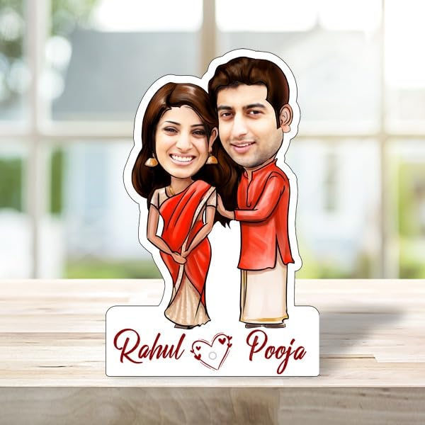 SUDI Caricature Personalized Gifts for Couple Wedding Anniversary ...