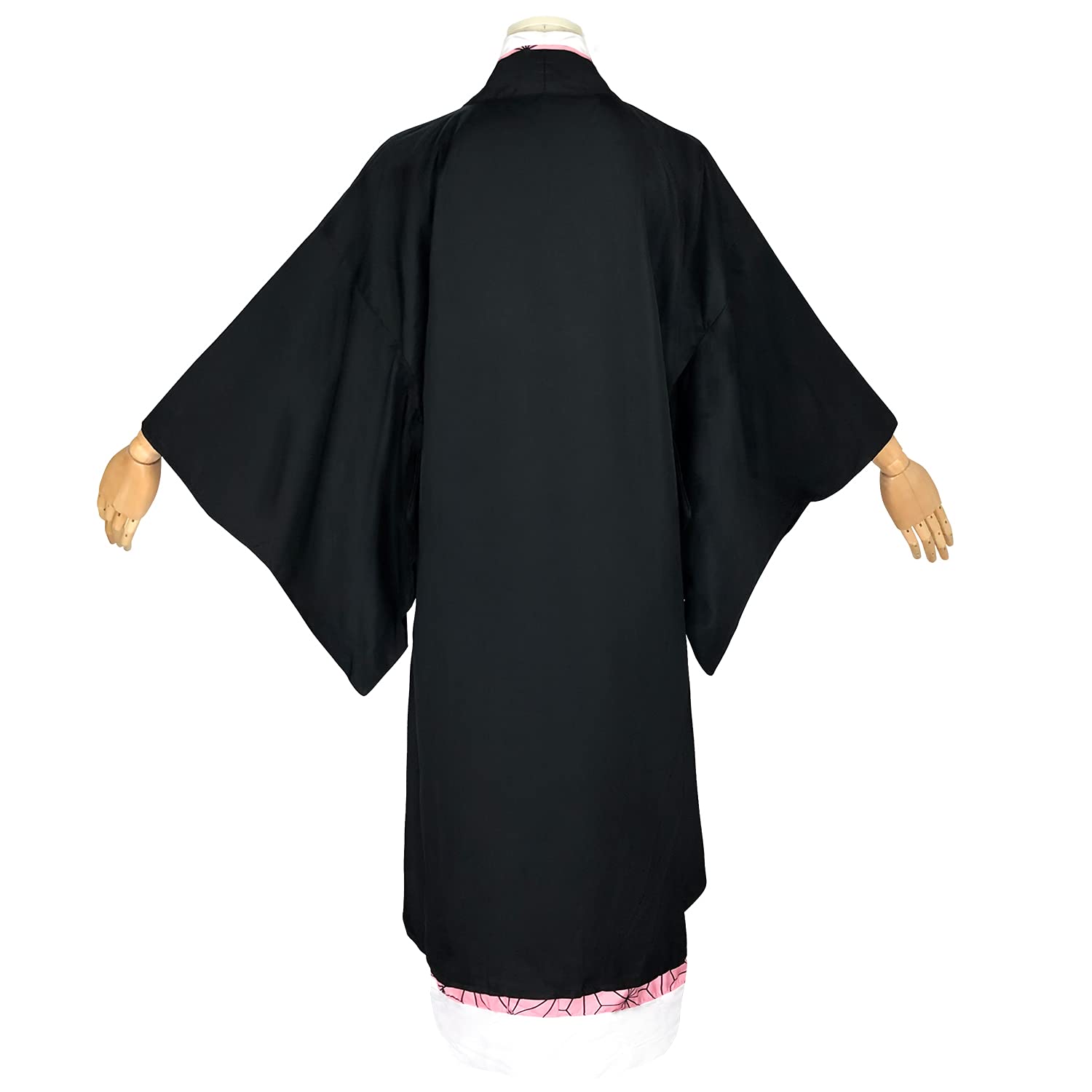 Women Anime Demon Slayer Cosplay Costume Dress Kamado Nezuko Demon ...