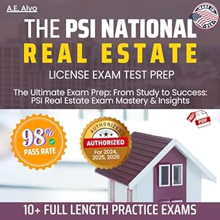 PSI National Real Estate License Exam Prep: A Study Guide with 465 Test ...