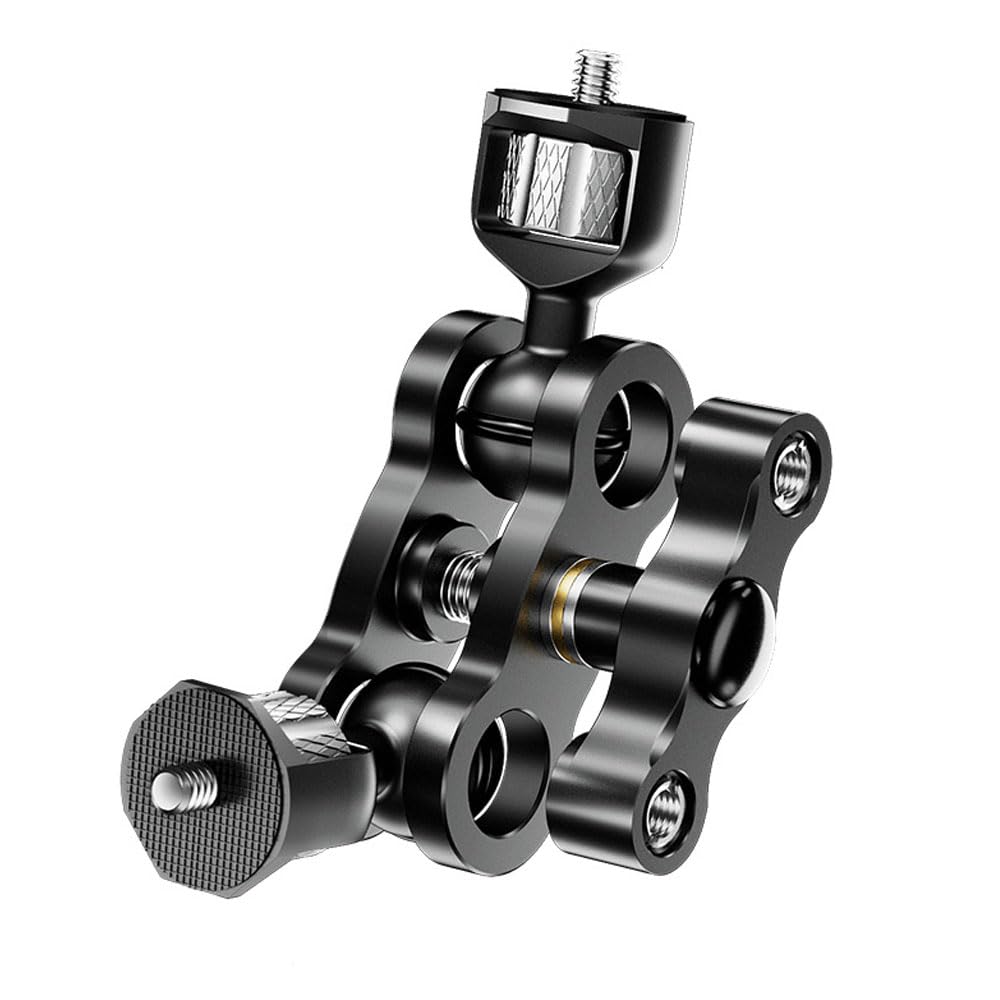 Amazon.com : Harwerrel Articulating Magic Arm with Dual Ballhead 1/4 ...