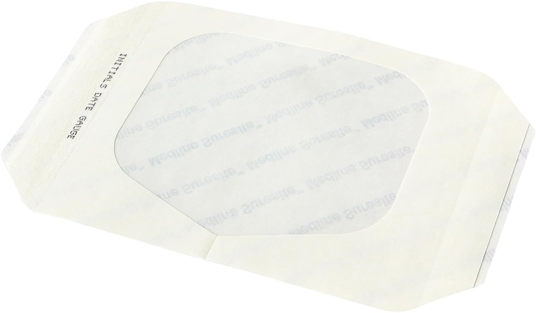 Amazon.com: Medline Suresite Window Transparent Film Dressings, 4" x 4. ...