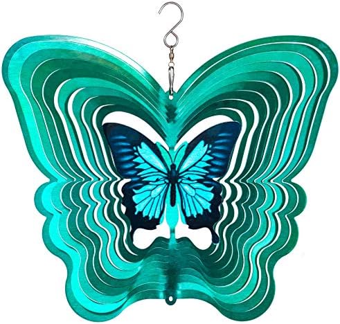 Amazon.com: Butterfly Wind Spinners for Yard and Garden : Patio, Lawn ...