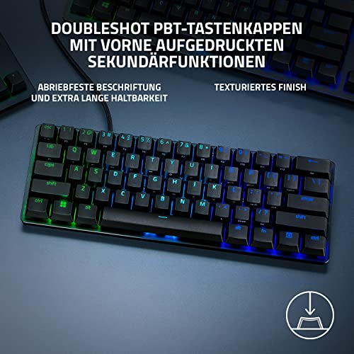 Razer Huntsman Mini (Analogue) – Compact 60% Gaming Keyboard with Opto ...