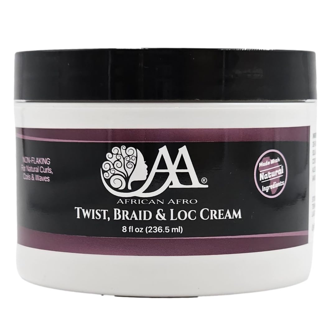 Amazon.com : African Afro Twist, Braid, & Loc Styling Cream, Medium ...