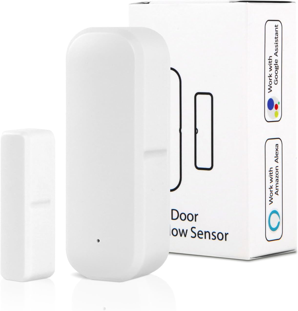 Amazon.com: eMylo Magnetic Smart Door Sensor, WiFi Door and Window ...