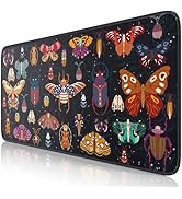 Amazon.com: iLeadon Pink Desk Mat, Desk Pad + Pink Mouse Pad with Wrist ...