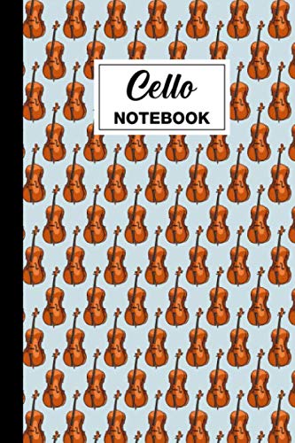 Cello Notebook: Cello Blank Lined Notebook | Cello Themed Gift For ...
