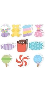 Amazon.com : ANGOLIO Funny Science Sticky Notes - 30P Cute Note Pads ...