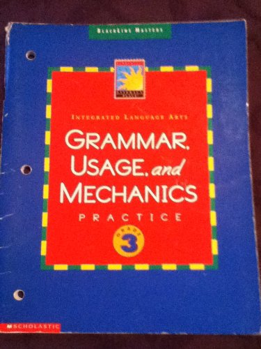 Intergrated Language Arts Grammar, Usage, and Mechanics Practice, Grade ...