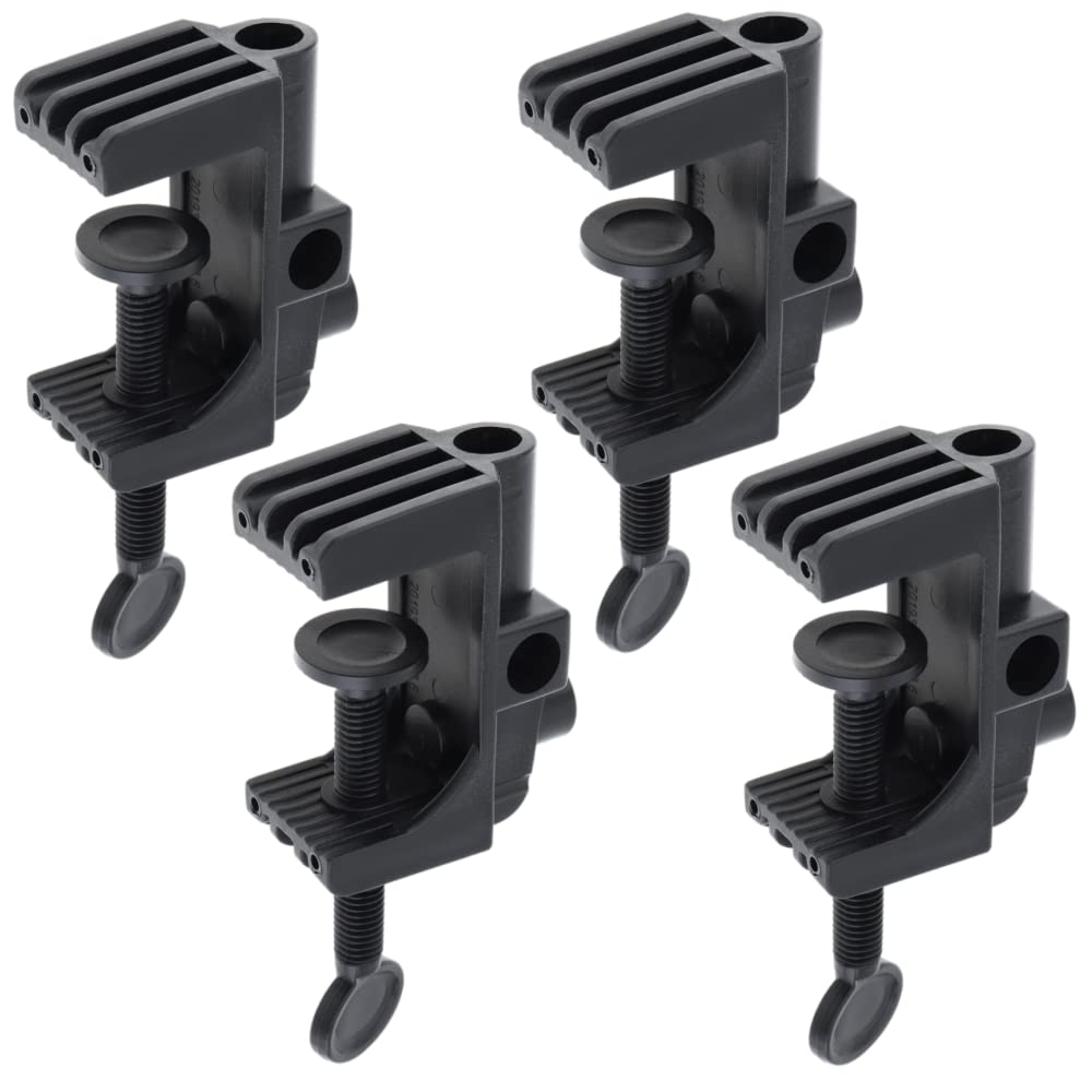 4 Pcs Universal Bracket Clamp LED Lamp Accessories Desk Clamp Work ...