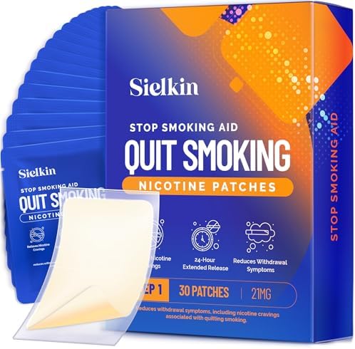 Amazon.com: Nicotine Patches to Quit Smoking - Stop Smoking Aid (30 ...