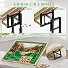 Amazon.com: CODACE Puzzle Table with Drawers - Puzzle Tables for Adults ...