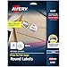 Avery® Matte White High-Visibility Labels for Inkjet Printers, 1-1/2 ...