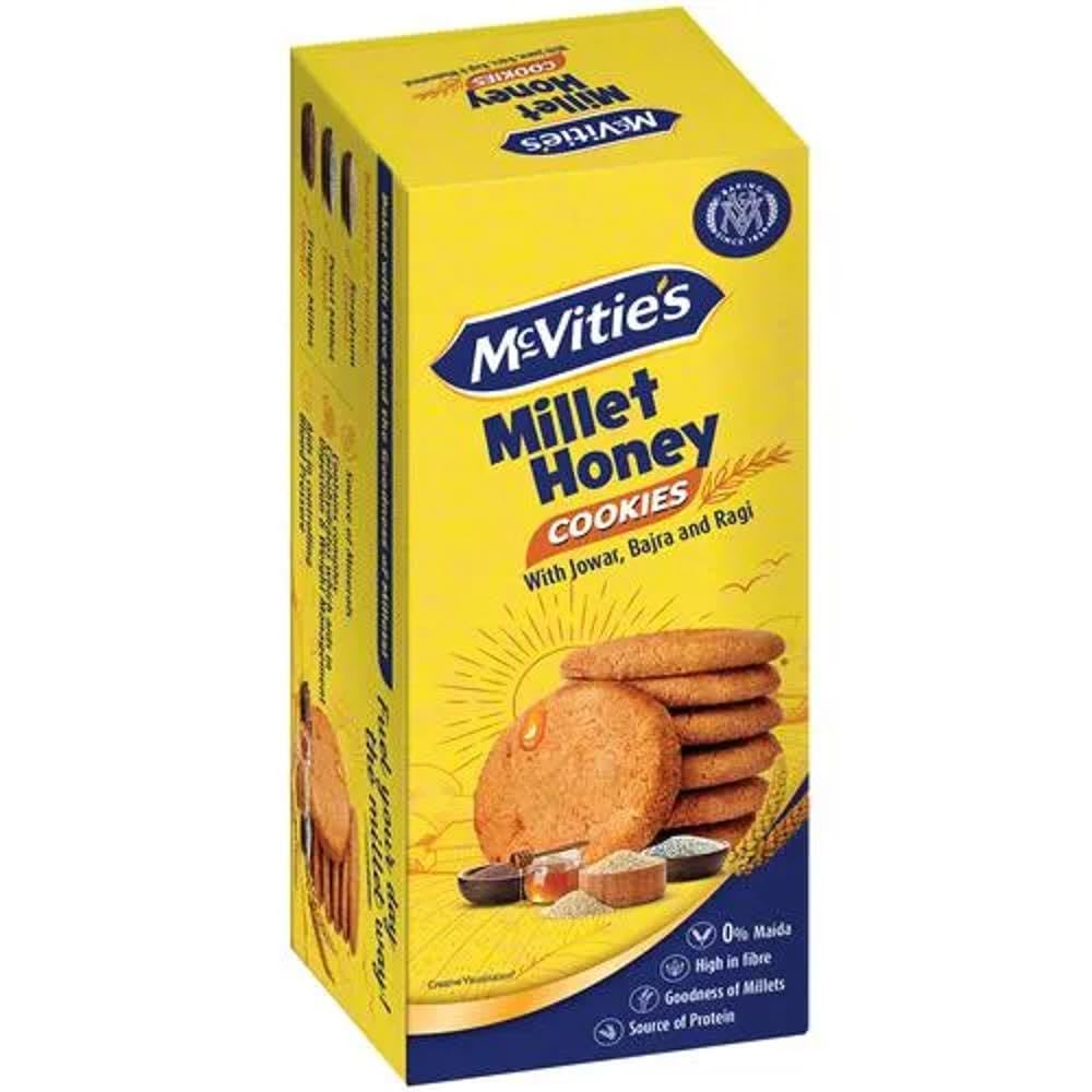 McVities Millet Honey Cookies, 73.6gm : Amazon.in: Grocery & Gourmet Foods