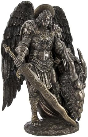 Amazon.com: Pacific Giftware Saint Michael Slaying The Evil Dragon ...