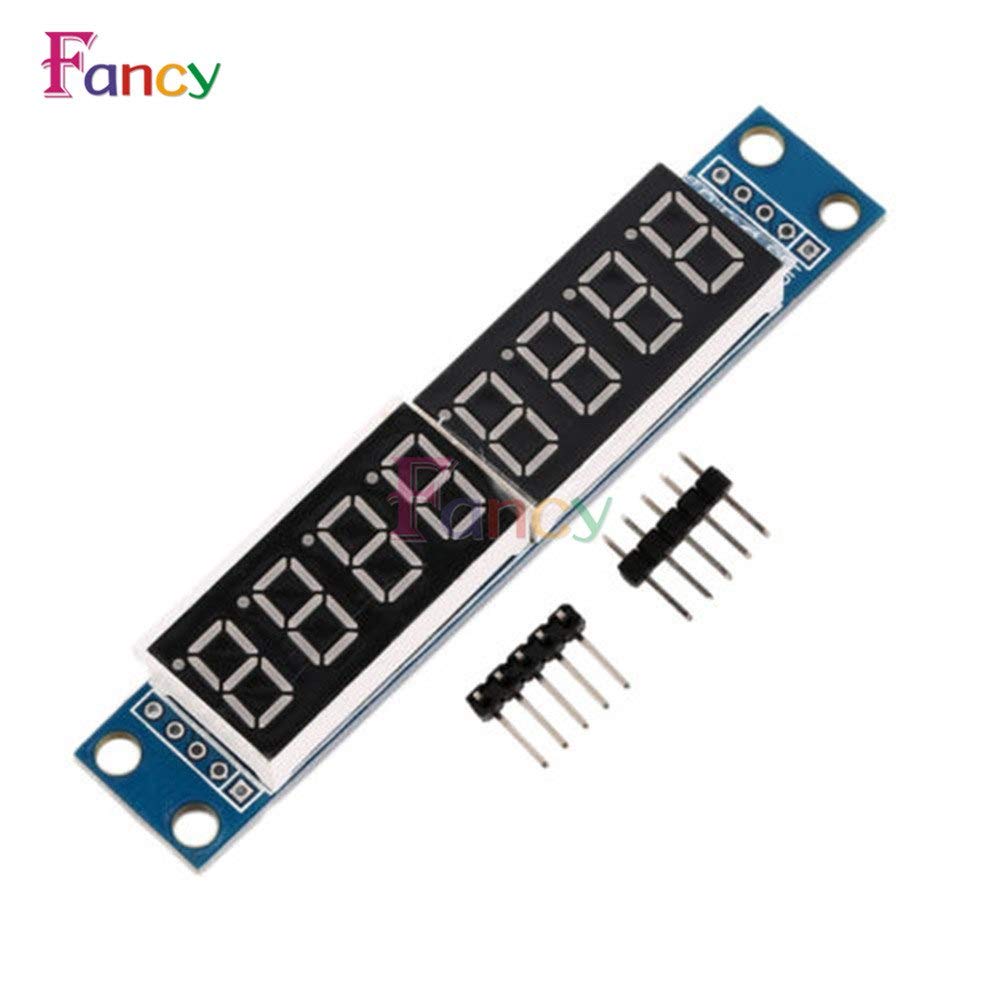 Buy MAX7219 LED Dot Matrix 8 Digit 7-Segment Digital Tube Display Control Module for Arduino 3 ...
