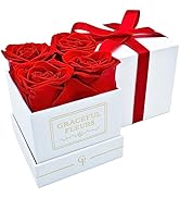 Amazon.com: Graceful Fleurs | Real Roses That Lasts for Years ...
