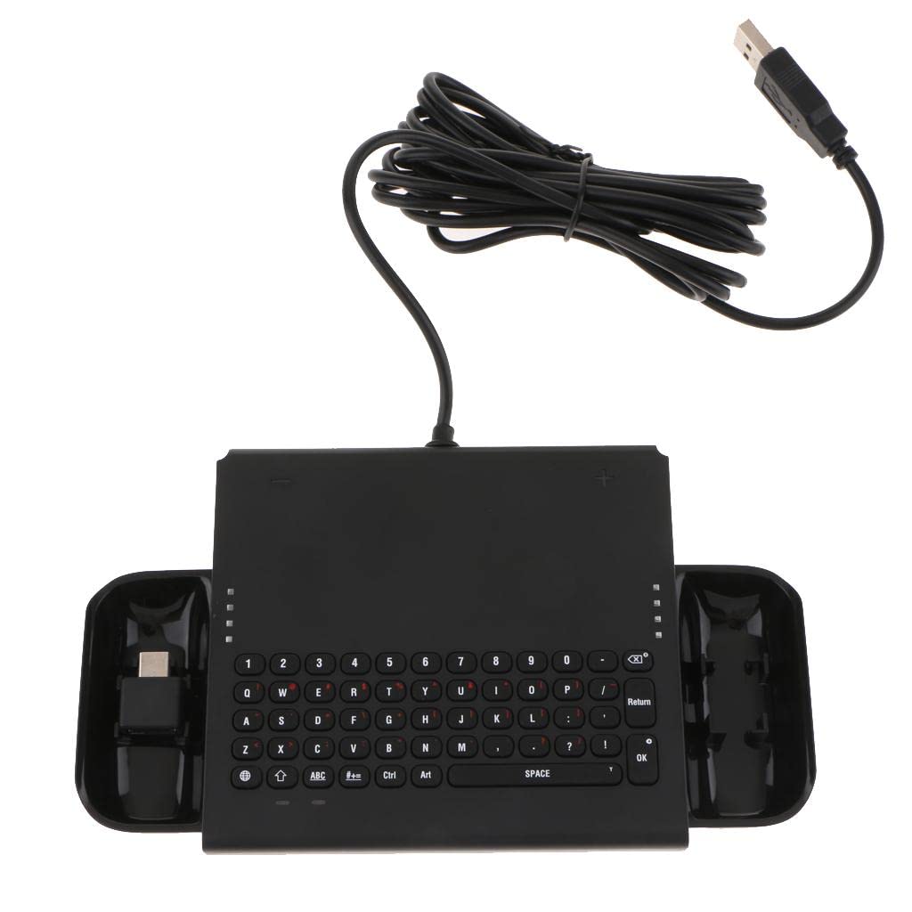 UJEAVETTE® Chat Keypad Wired USB Keyboard for Nintendo Switch Ns Joy ...