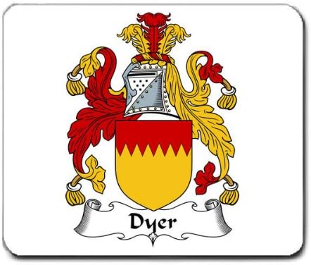 Amazon.com: Dyer Family Crest Coat of Arms Mouse Pad : Office Products
