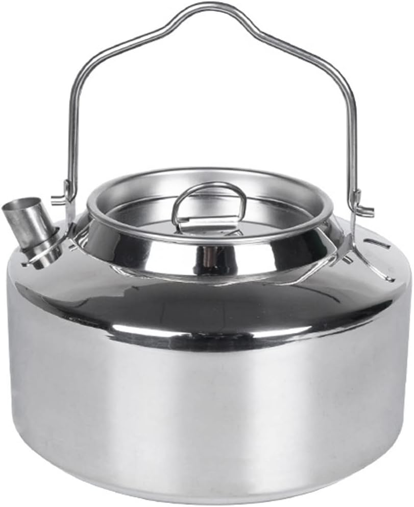 Amazon.com: Terra Incognita 1.6L Stainless Steel Camping Kettle ...