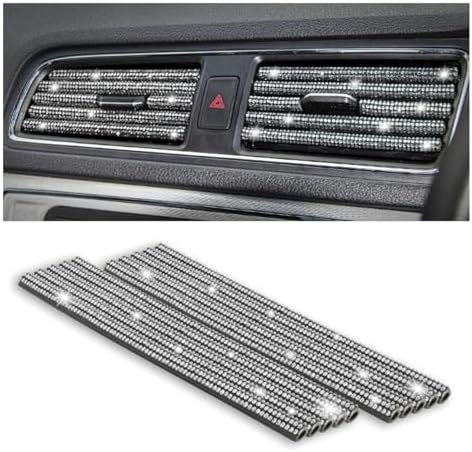 Amazon.com: 10PCS Bling Car Vent Outlet Trim Strip, Universal ...