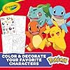 CRAYOLA Pokémon 96 Page Colouring Book | 96 Pages of Pokémon Colouring ...