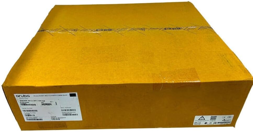 Amazon.com: JL728A 6200F 48G CL4 4SFP+ 740W Switch New Sealed : Electronics