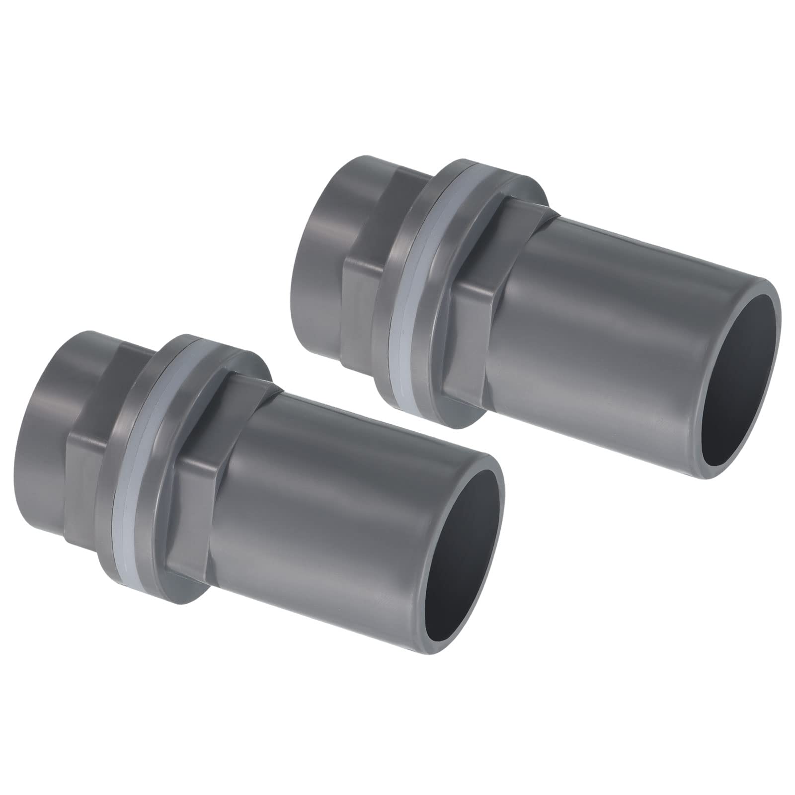 Amazon.com: PATIKIL PVC Water Tank Pipe Fitting 1" ID DN25, Straight ...