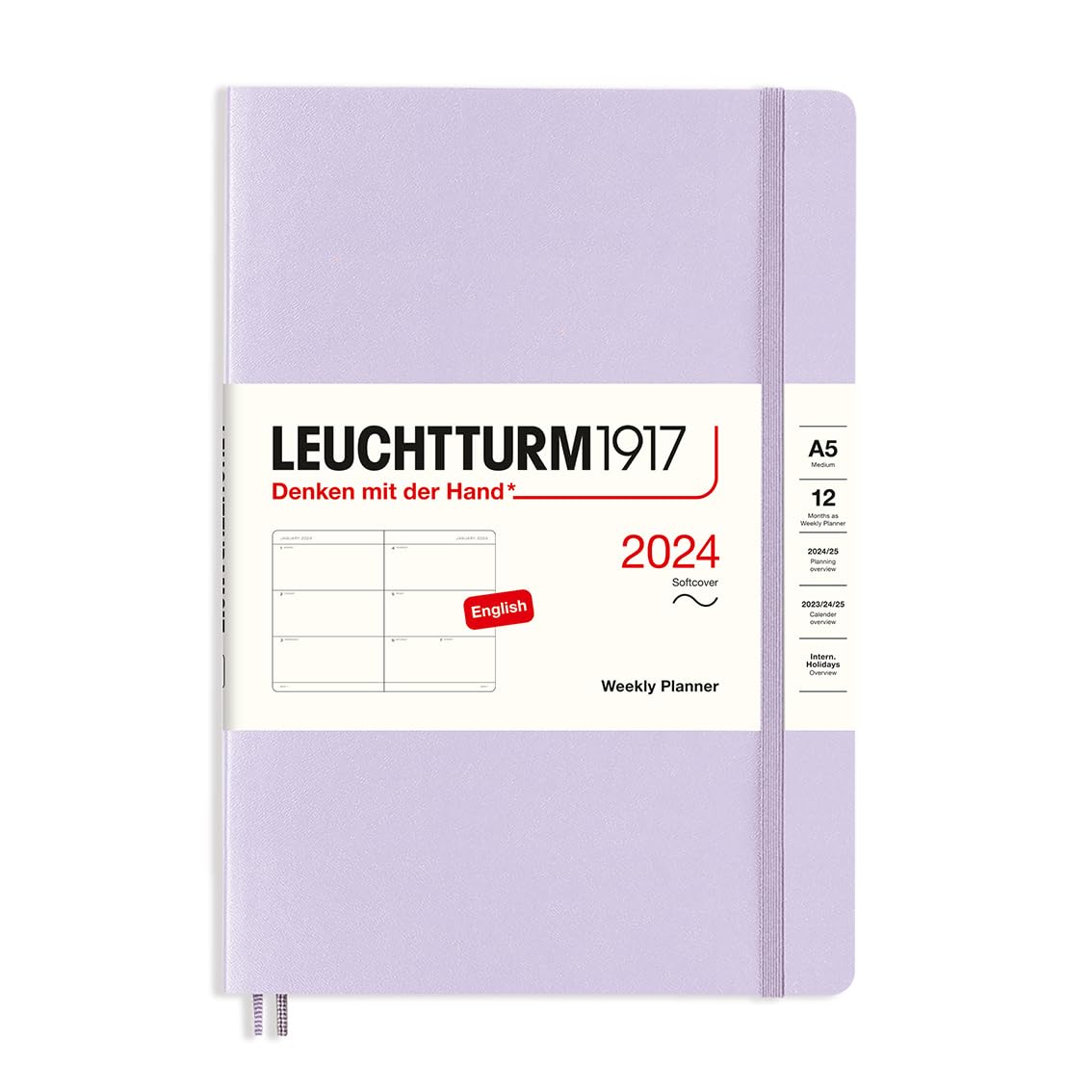 Snapklik.com : LEUCHTTURM1917 - Weekly Planner 2024
