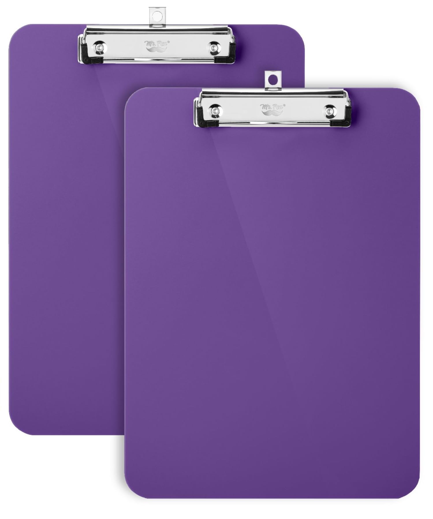 Mr. Pen- Plastic Clipboard, 12.5” x 9”, 2 Pack, Purple, Clipboards for ...