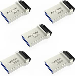 Amazon.com: GIGASTONE 128GB Nano Flash Drive (5 Pack) Z90 USB 3.2 Gen 1 ...