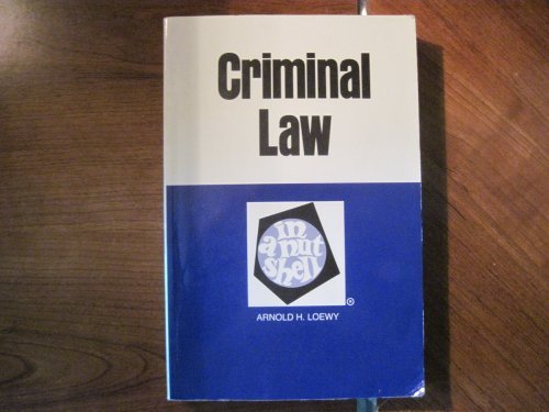 『Criminal Law in a Nutshell』｜感想・レビュー - 読書メーター