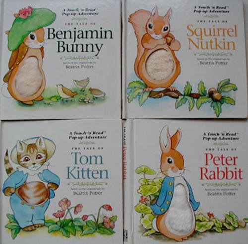 Touch'n Read Pop-up Adventures: Four Pop-Up Books (Peter Rabbit ...