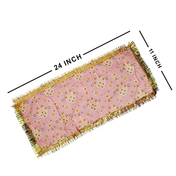 Buy FULLY Goddess Red Chunni/Chunnari for Kanjak Pujan Special(Set of ...