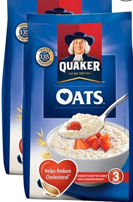 Quaker Oats, 400g (Pack of 2) Promo Pack : Amazon.in: Grocery & Gourmet ...