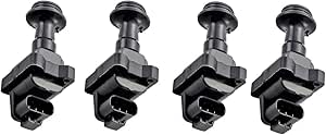 Amazon.com: ENA Set of 4 Ignition Coil Pack Compatible with Nissan ...