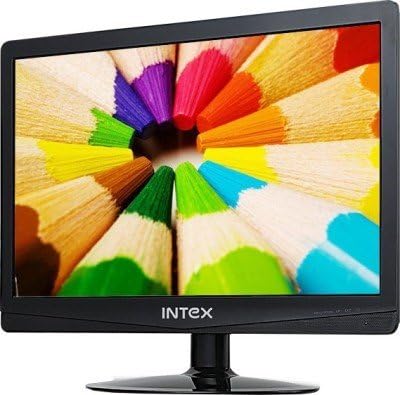 Intex 1901 18.5-Inch Led Backlit Computer Monitor, Black : Amazon.in ...