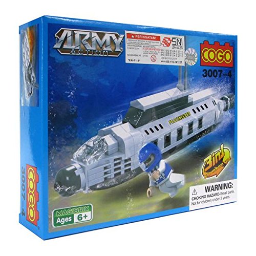 Buy ToysBuggy Cogo Army Action Block Set - 3007-4 Online at Low Prices ...