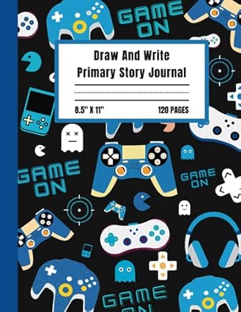 Draw and Write Primary Story Journal: K-2 Notebook With Picture Space ...