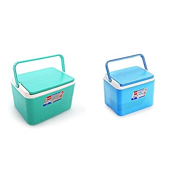 Buy Cello Plastic Chiller Ice Packs, 3 litres, Green + Cello Chiller ...