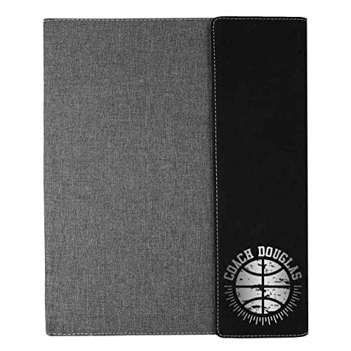 Amazon.com: Basketball Coach Engraved Portfolio : Handmade Products